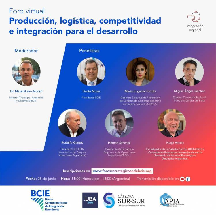 BCIE: Foro ‘Producción, logística, competitividad e integración para el desarrollo’ - Mercosur ABC